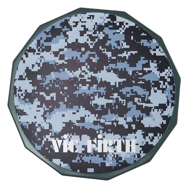 Vic Firth Digital Camo Practice Pad 12" | Reverb