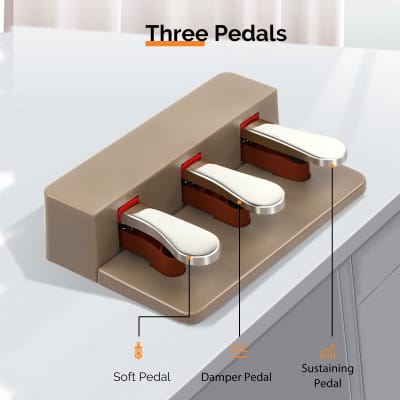Glarry GDP-203 88 Key Full Size Weighted Hammer-action Keybed | Reverb