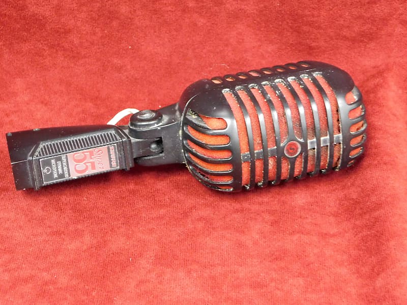 Shure Super 55 Microphone Rare BLACK! | Reverb