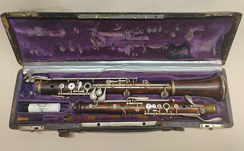 F. Lorée Oboe - system 4 - 1890 | Reverb Canada