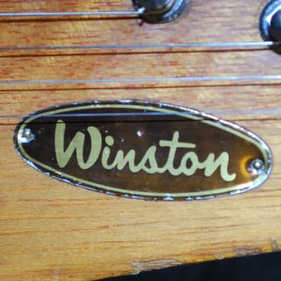 Vintage 1960 Winston by Kawai Single Pickup Mirror Pickguard | Reverb