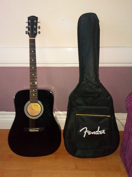 Squier SA-105 Black | Reverb