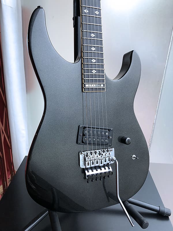 1987 MIJ By ESP Kramer Bluesbreaker 308, Metallic Gun Metal | Reverb