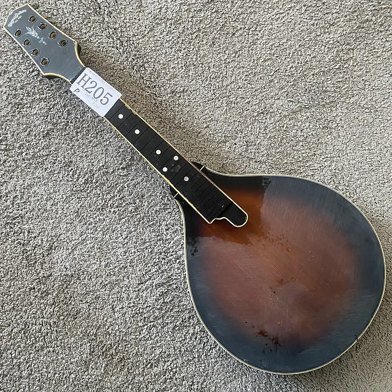 Sunburst Finish 8 String Mandolin, Mahogany Neck, Rosewood | Reverb UK