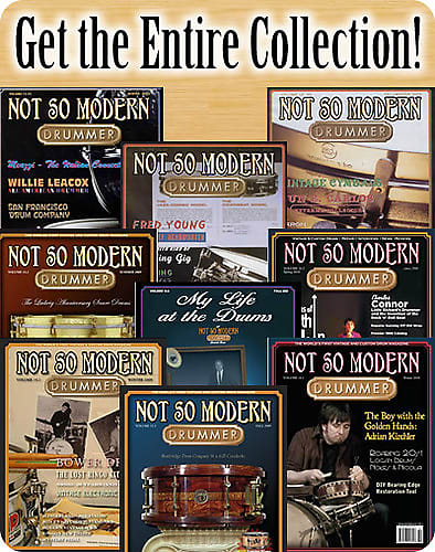 Special Deal- Not So Modern Drummer Entire Back Issue | Reverb