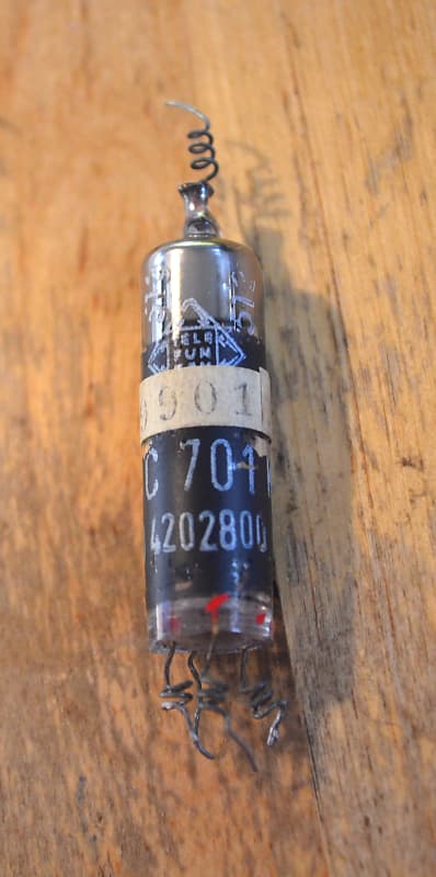 Telefunken AC701 Tube (50s?) untested | Reverb
