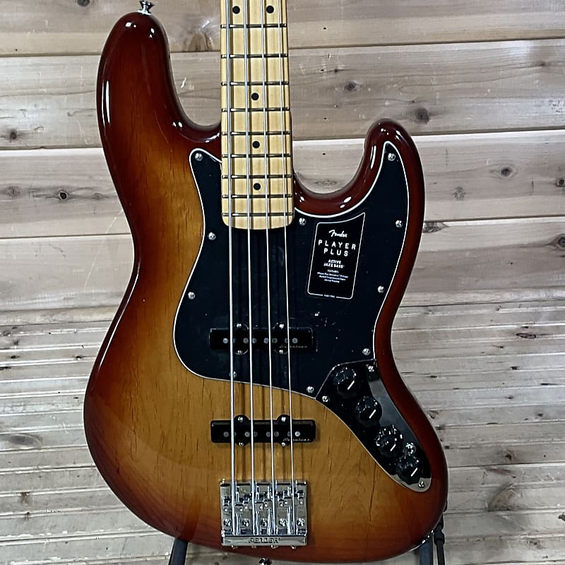 Fender Player Plus Jazz Bass - Sienna Sunburst | Reverb