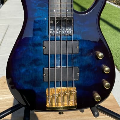 Modulus Quantum 5 5-String Bass Guitar, Q5, Graphite Neck | Reverb