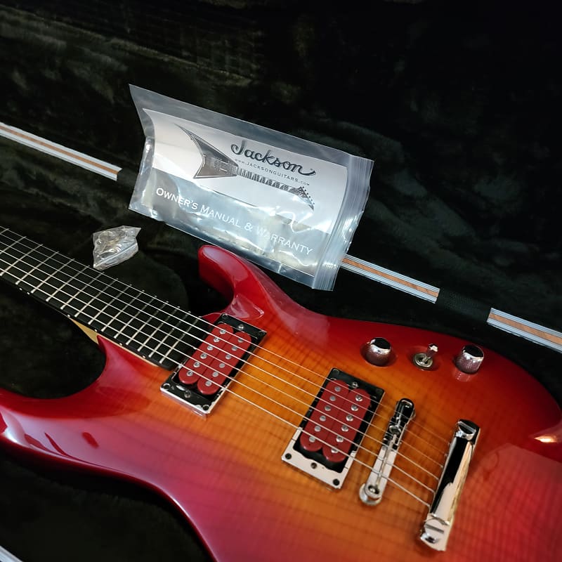 Jackson AT1T USA Hardtail Archtop Super Strat 1995 Flamed | Reverb