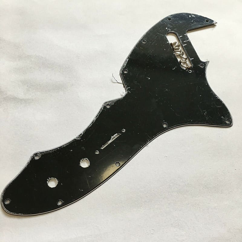 Black Guitar 69 Tele Style Thinline Pickguard Scratch Plate | Reverb