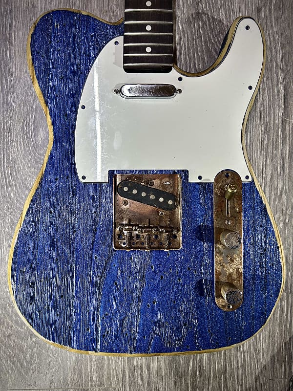 Pistols Crown Barncaster Tele GUITAR BODY ONLY PARTCASTER USA | Reverb