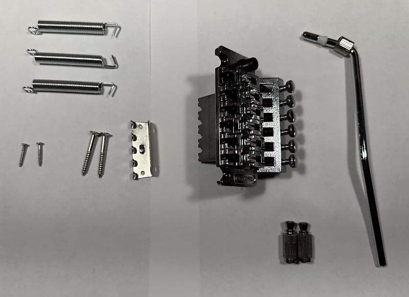 Floyd Rose II Locking Bridge - Chrome | Reverb