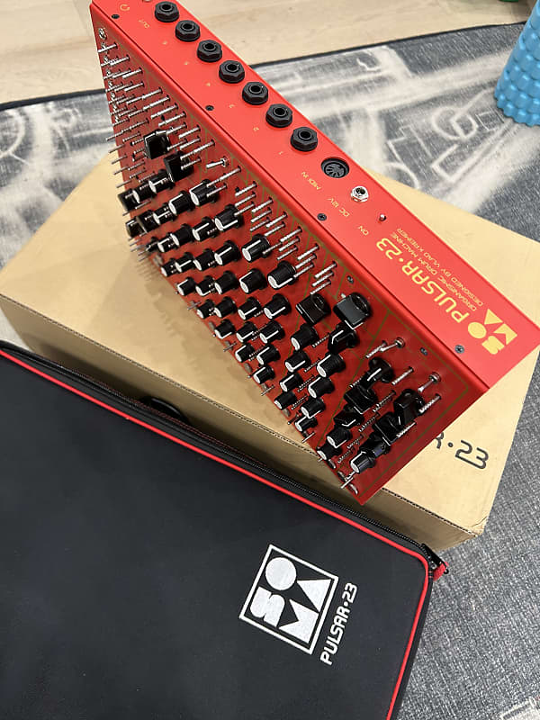 Soma Laboratory Pulsar-23 Rare Red/Gold Version! | Reverb