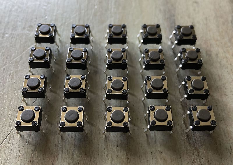 Digitech RP-12 - Data Entry & Edit Switch Replacements - Set | Reverb