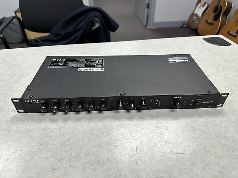 Minty Denon DN-306X Rack Mount Mixer 6-channel | Reverb