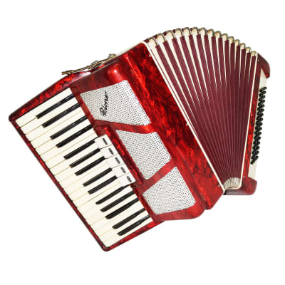 Rare Piano Accordion Poloner made in Poland Lightweight 80 | Reverb