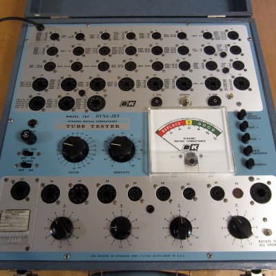 B&K Model 707 Dynamic Mutual Conductance Tube Tester w/12AX7 | Reverb