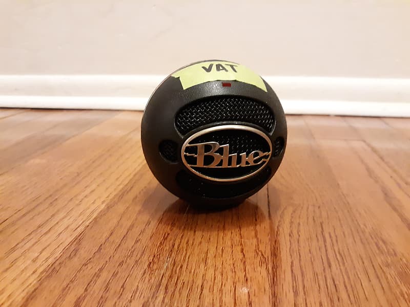 Blue 8-Ball Condenser Microphone Black | Reverb