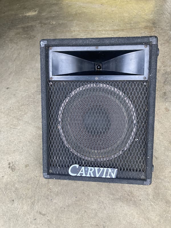 Carvin 722 Floor Monitor With 12" Speaker & Horn | Reverb