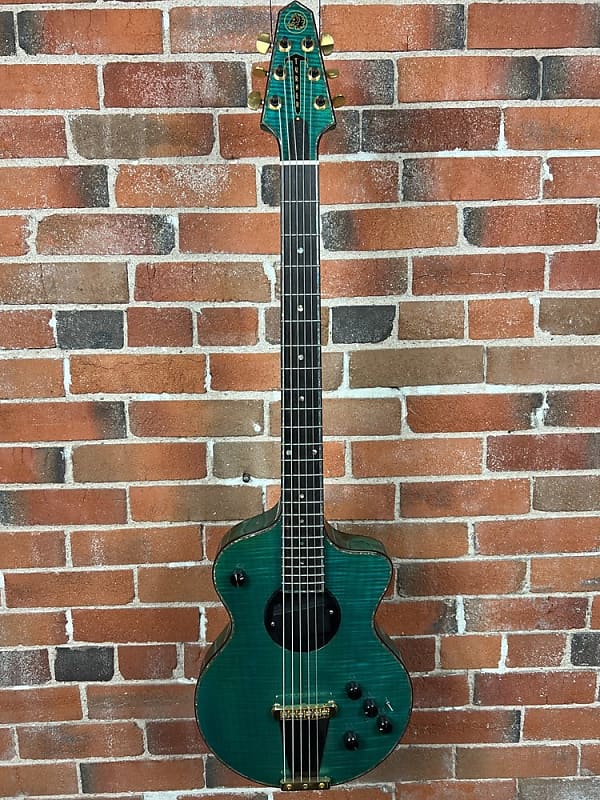 Rick Turner Model 1C-LBaritone - Green | Reverb