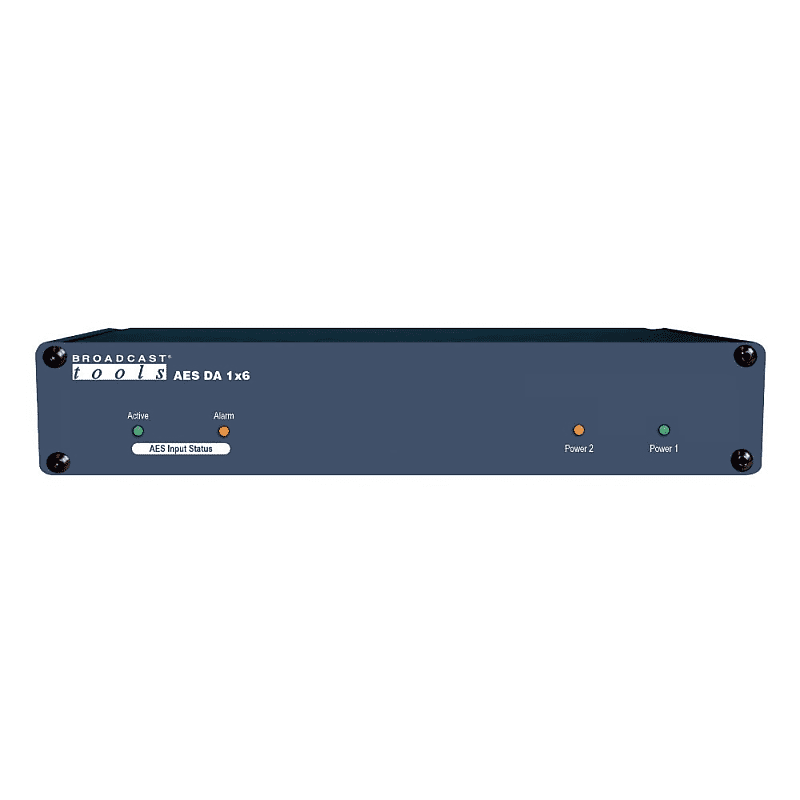 Broadcast Tools AES DA 1x6 XLR AES Distribution Amplifier | Reverb