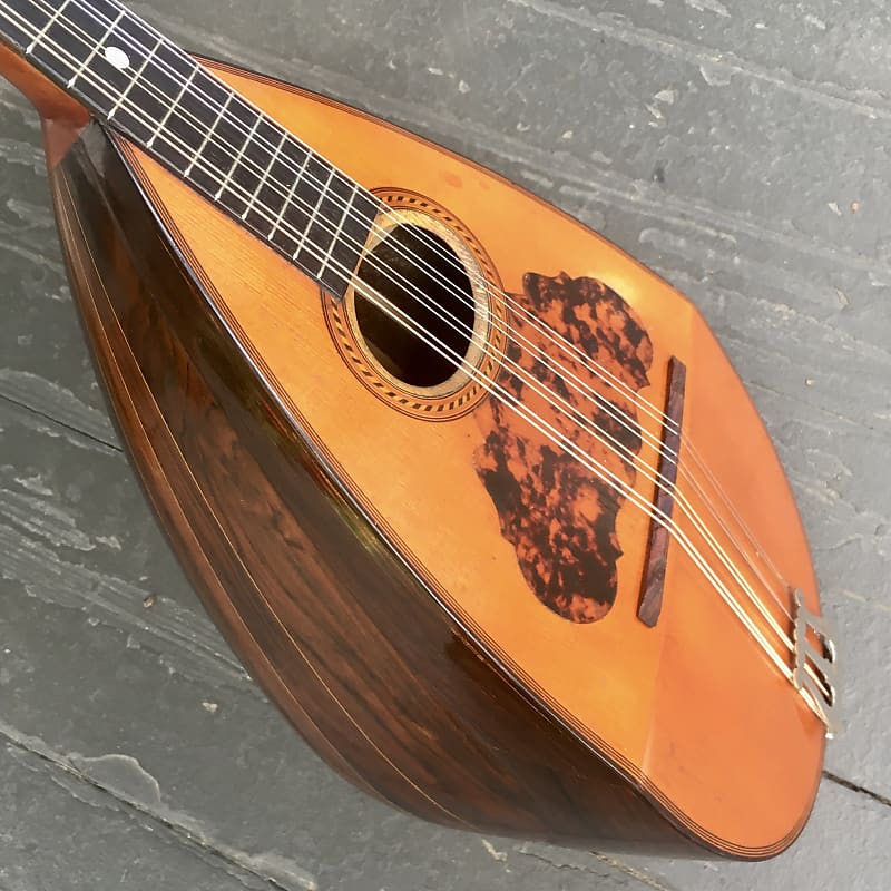 Vintage JW Pepper Premium Bowl Back Mandolin, 1890s | Reverb
