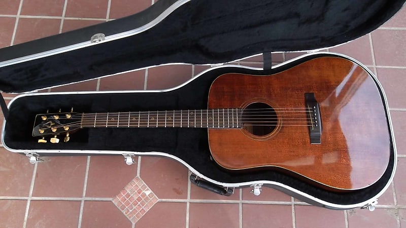 Daion 79 BR Heritage 1979 Brown Dreadnought Acoustic Guitar | Reverb