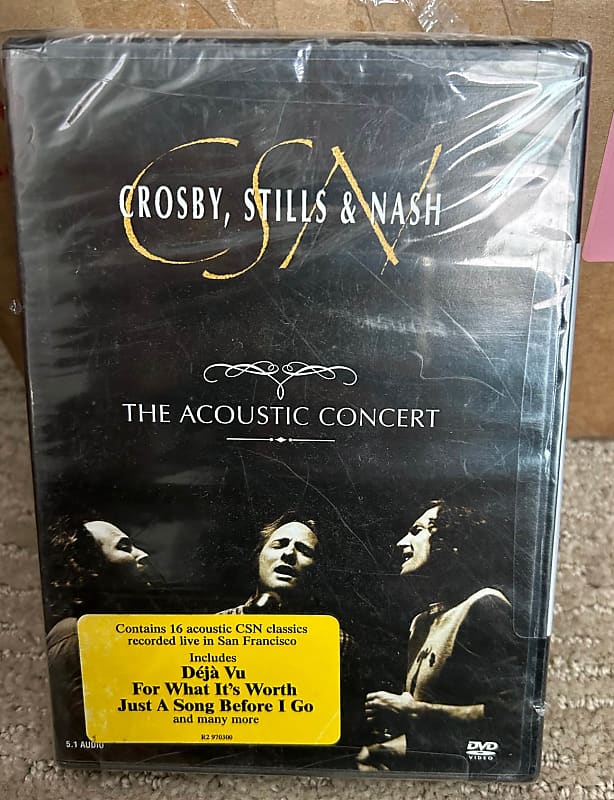 Crosby, Stills & Nash The Acoustic Concert CSN Live | Reverb