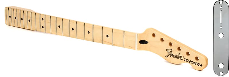 Fender Deluxe Series Telecaster Replacement Neck - Maple | Reverb