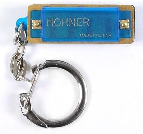 Hohner Translcent Mini Harmonica Keychain | Reverb