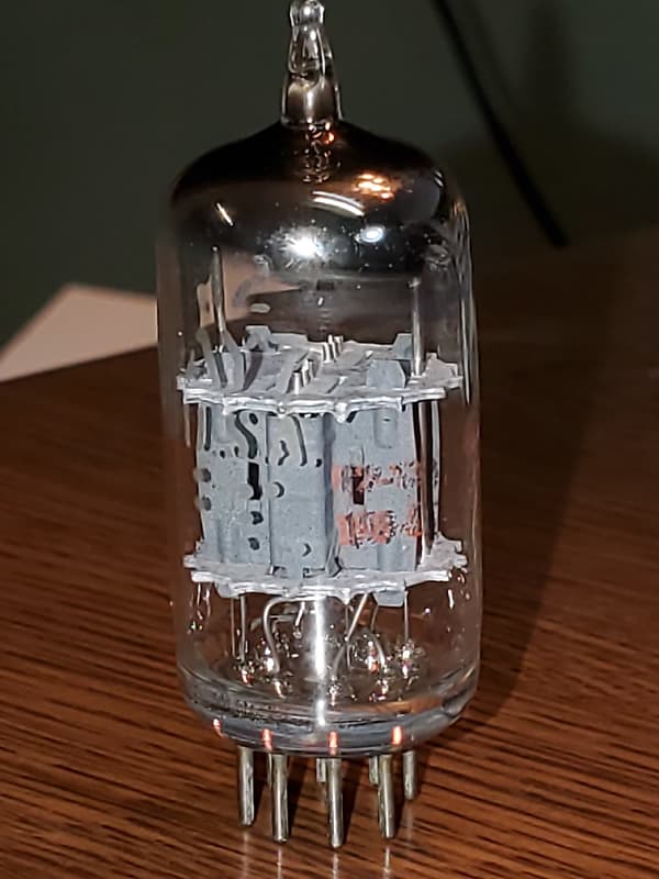 12AY7 GE Low Noise Rugged Construction MaxiPreamp2/TV7 tested | Reverb