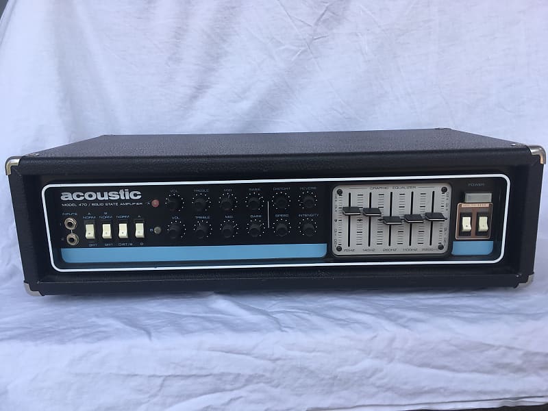 Acoustic 470 Vintage Bass / Guitar amp | Reverb