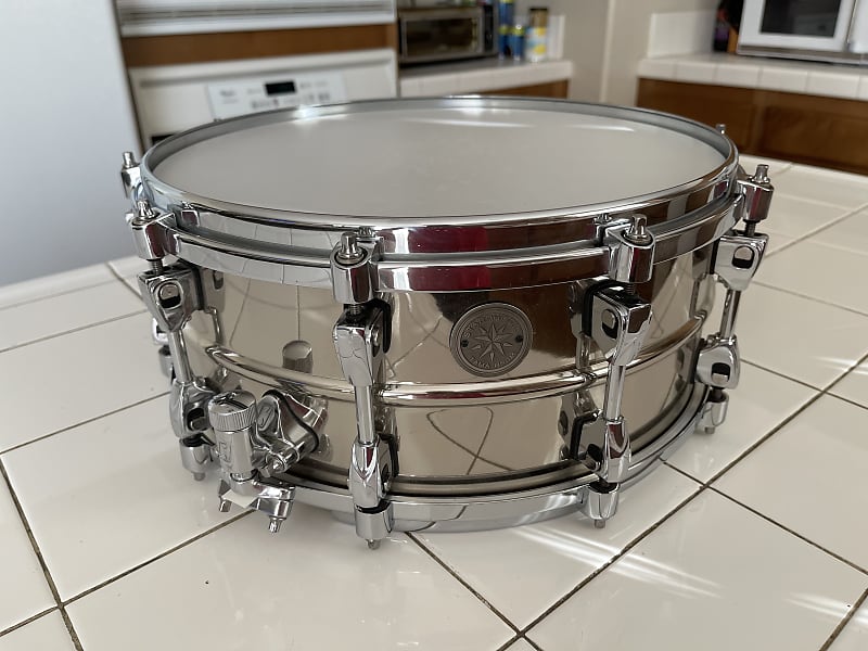 6”x14” Tama Starphonic - Nickel plated brass - Snare Drum | Reverb