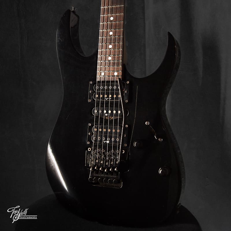 Ibanez RG570 Black 1998 | Reverb