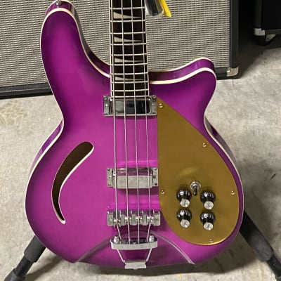 Waterstone Sam Hill 2-string bass 2022 Matte Black | Reverb