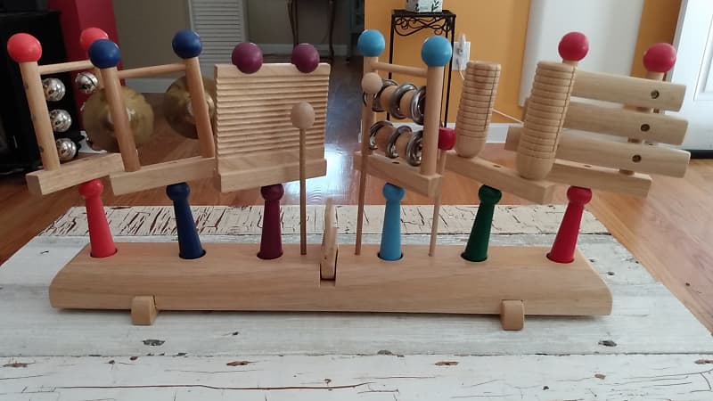 Lakeshore Learning Wooden Children's Percussion Set | Reverb