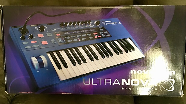 2017 Novation Ultranova - Blue | Reverb