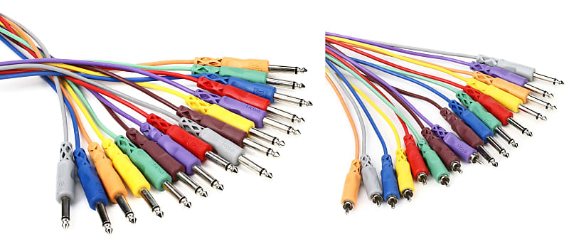 Hosa CPP-803 8-channel 1/4-inch TS Male Snake - 9.9 foot | Reverb