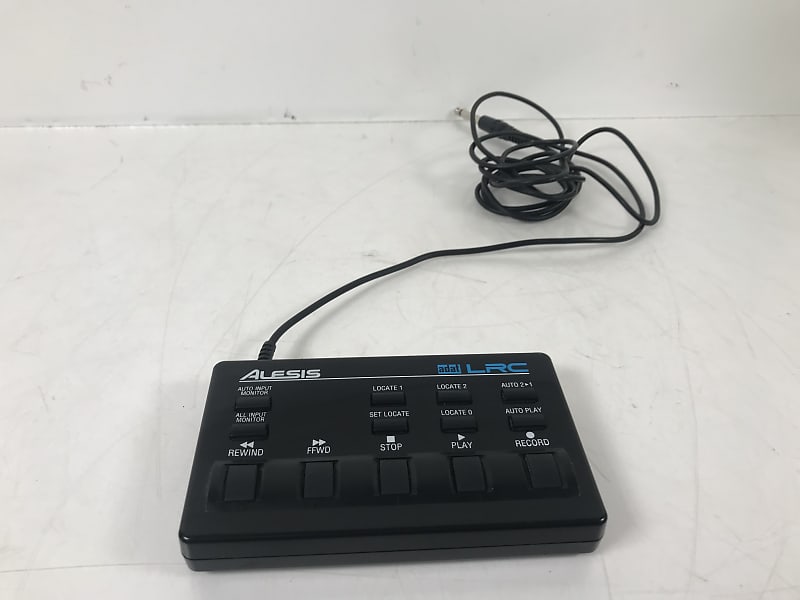 Alesis LRC Audio Recorder Wired Remote Control Blackface | Reverb