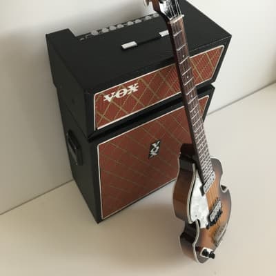 Vox Mini Model Replica Bass Amp Beatles Collectible Vintage | Reverb