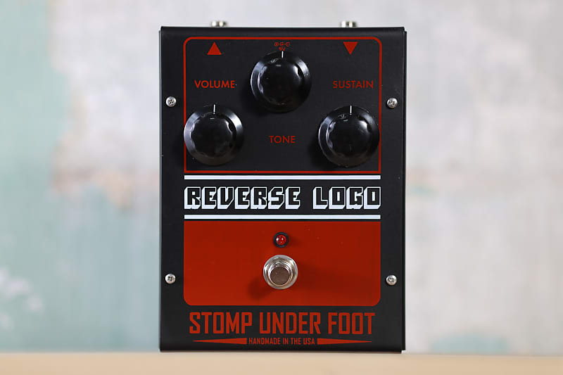 Stomp Under Foot Limited Vintage Edition Reverse Logo Fuzz | Reverb