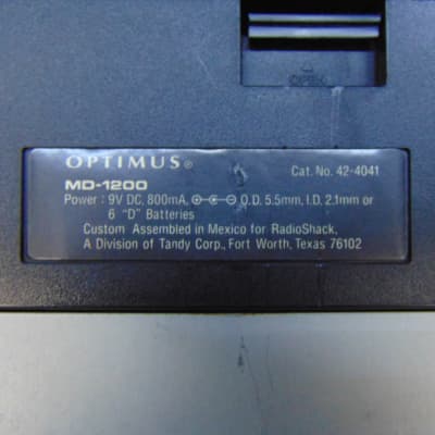 Optimus MD-1200 61-Key Keyboard | Reverb