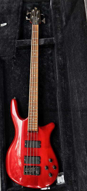 Spector NS-94 1999 - Transparent red | Reverb UK