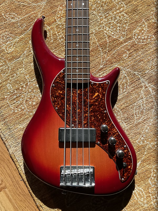Pedulla Rapture 5 String Cherry Sunburst | Reverb