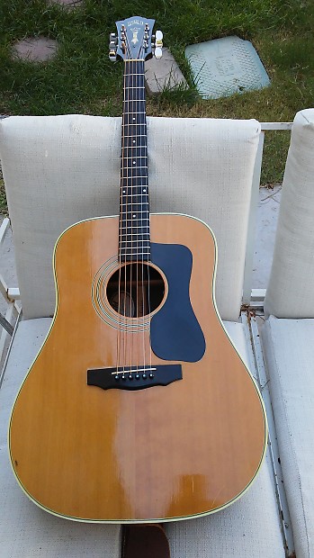 Guild D50NT 1978 Vintage Clear | Reverb