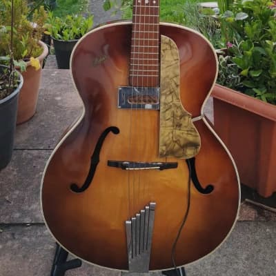 Alden AD Western Star Semi Acoustic Guitar Green Sparkle | Reverb UK