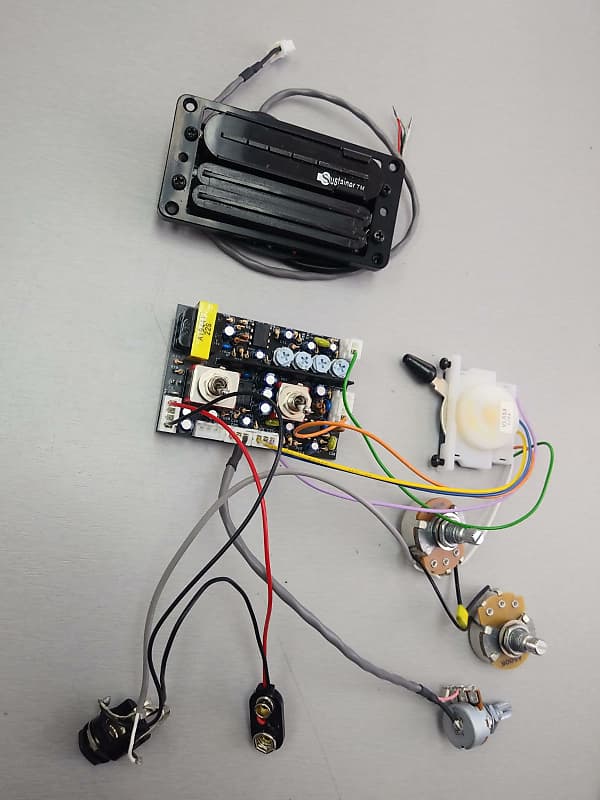 Fernandes FSK-401-FSB Basic 3-mode Sustainer Kit + FSREB | Reverb