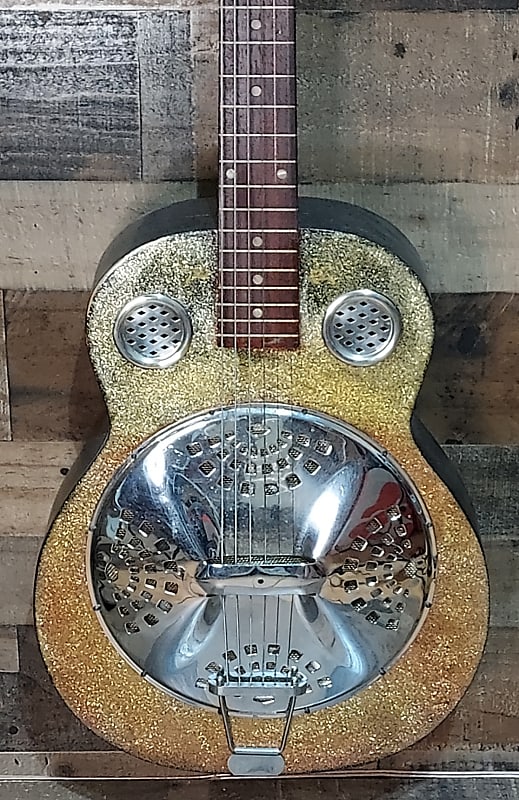 Dobro Hound Dog 1980's Square Neck Resonator Guitar | Reverb