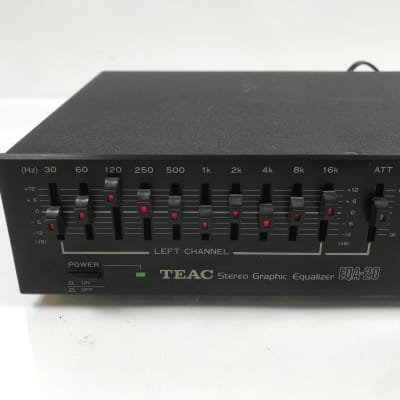 Teac Stereo 10 Band Graphic Equalizer —EQA-20 With Spectrum | Reverb
