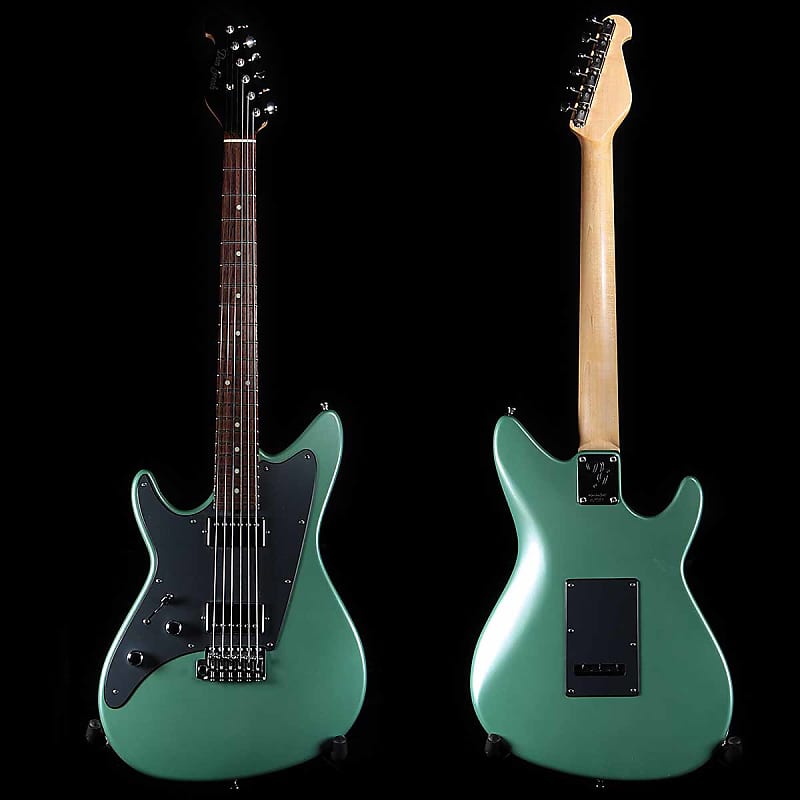 Don Grosh 2011 Electra-Jet mint green metallic lefty | Reverb